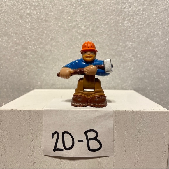 Toys | Fisher Price Geotrax Construction Worker W Sledge Hammer Person ...